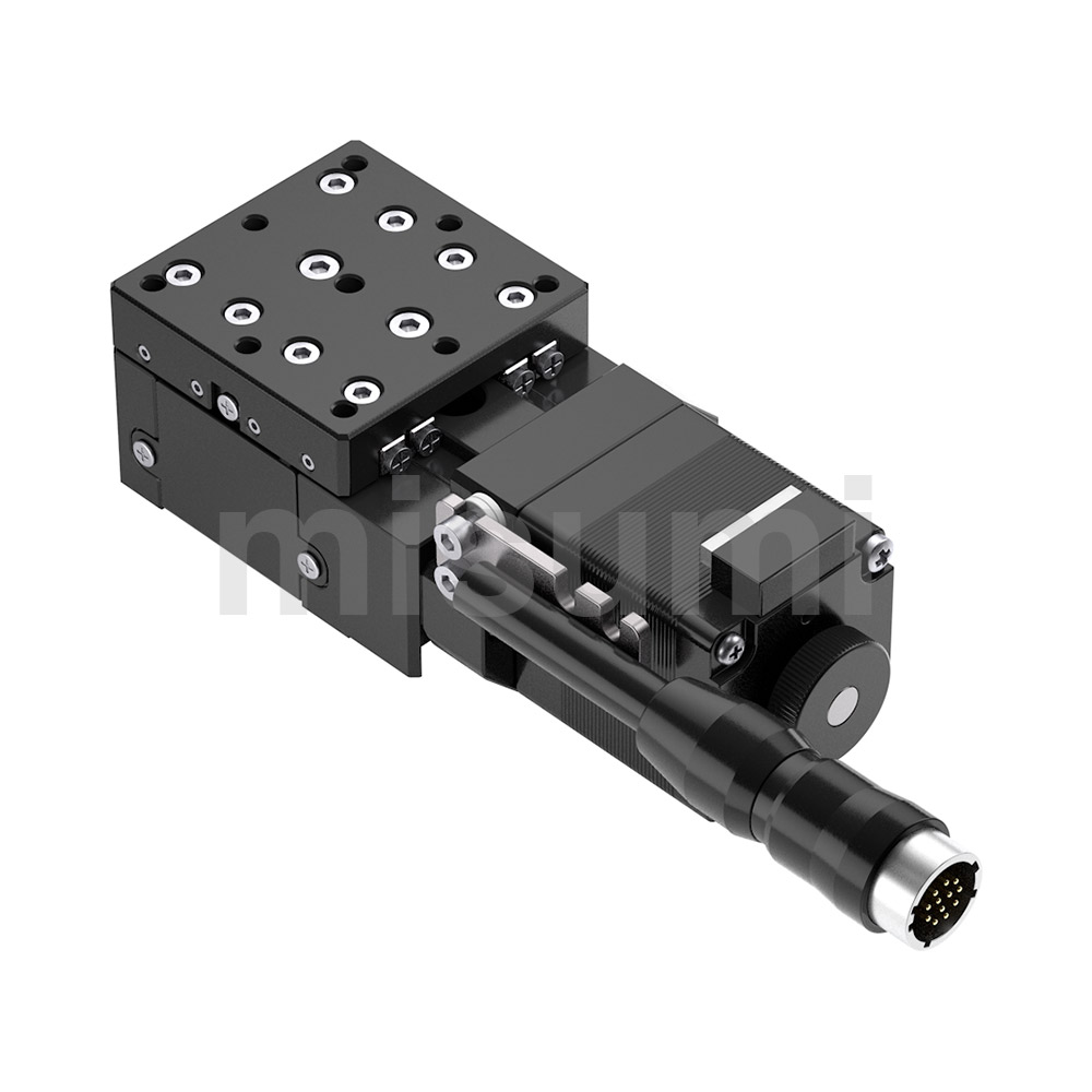 X-Axis Motorized Positioning Stages, Cross Roller Type, Positioning ...